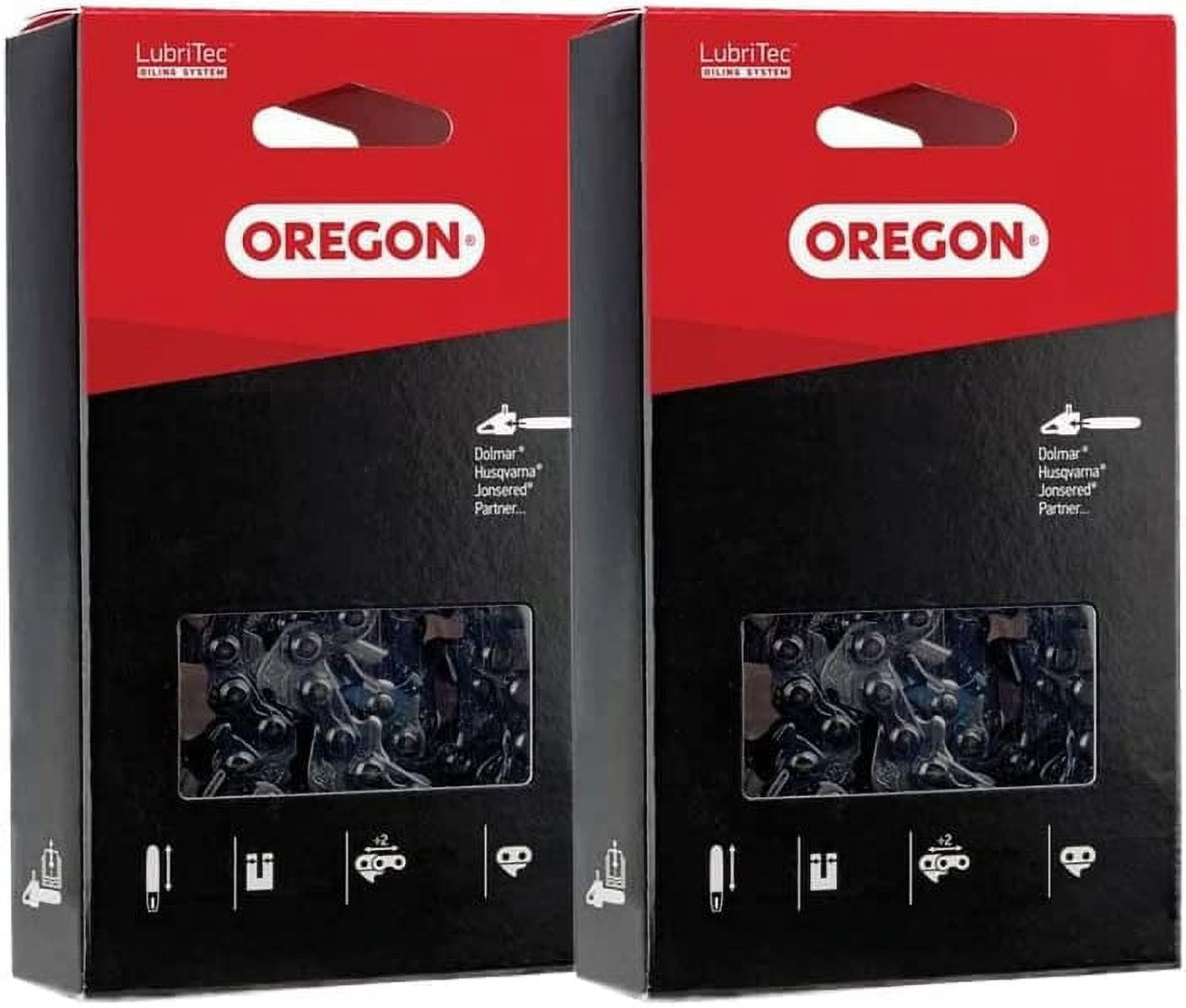 2PK Oregon 90PX039G 10" Chain 3/8" Low Profile .043" 39 DL for ...