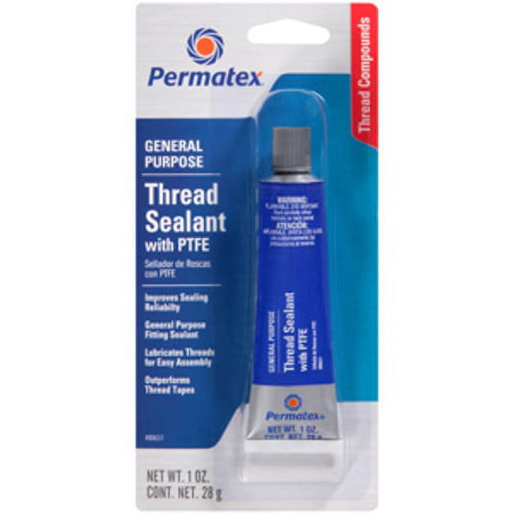 2PK Permatex 80631 Thread Sealant with PTFE - Each - Walmart.com
