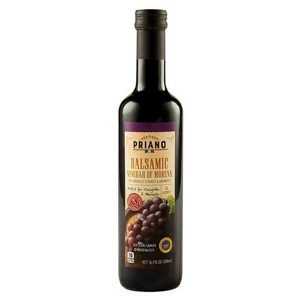 Priano Balsamic Vinegar of Modena, Imported from Italy, 16.9 fl oz ...