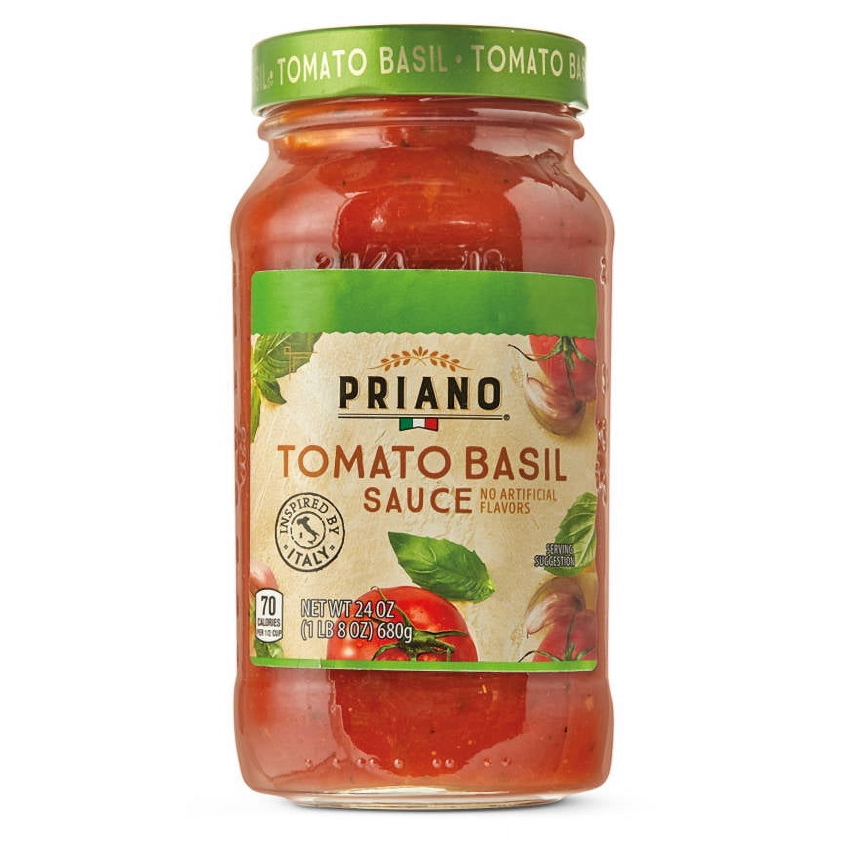 2PK - Priano Tomato Basil Sauce, 24 oz - Walmart.com