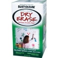 2PK-Rust-Oleum Specialty QT White Dry Erase Brush On Paint - Walmart.com
