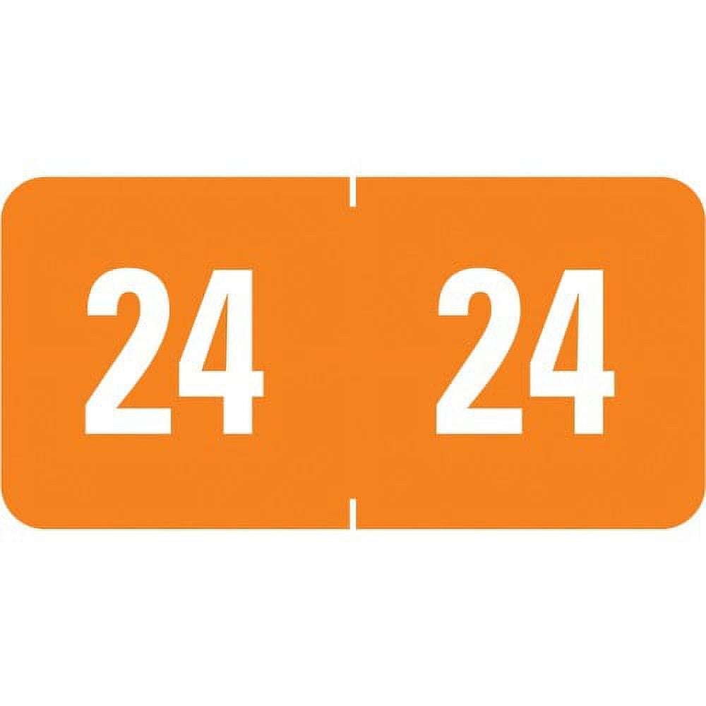 2PK Smead ETS Color-Coded Year Labels (67924) - Walmart.com