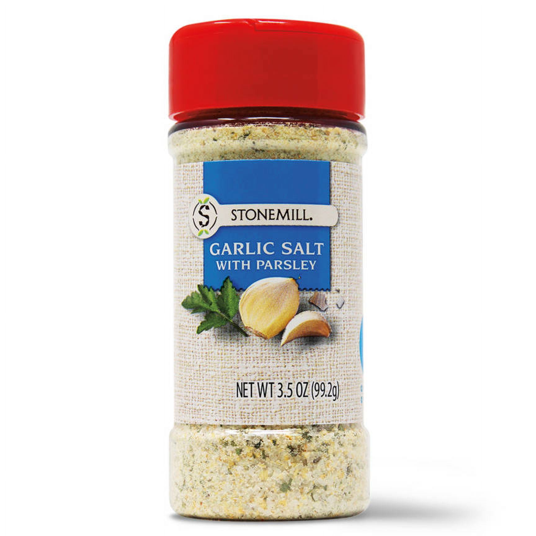 2PK - Stonemill Garlic Salt with Parsley, 3.5 oz - Walmart.com