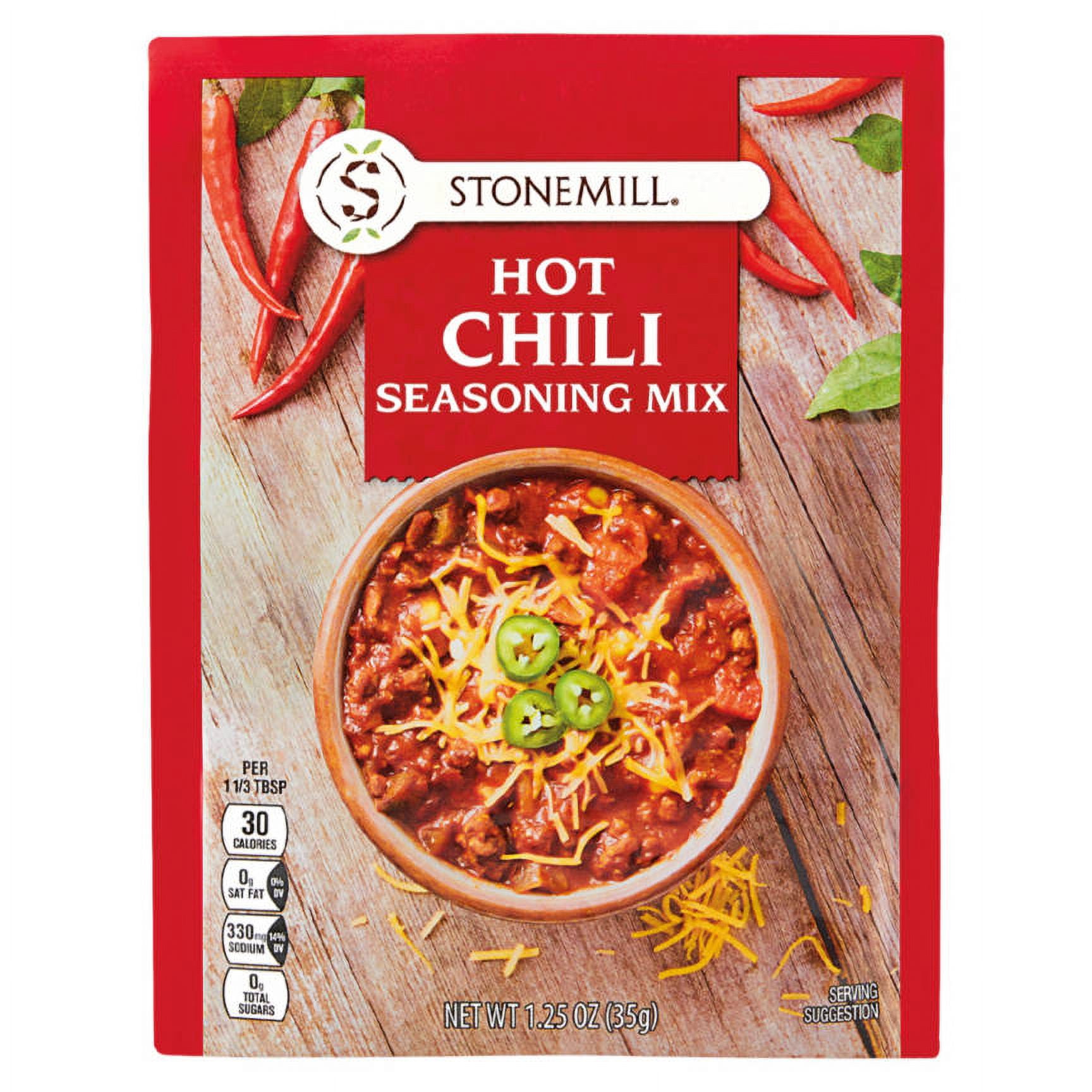 2PK - Stonemill Hot Chili Seasoning Mix, 1.25 oz - Walmart.com