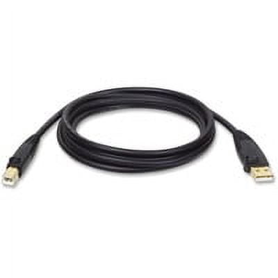 2PK Tripp Lite 15ft USB 2.0 Hi-Speed A/B Device Cable Shielded Male ...