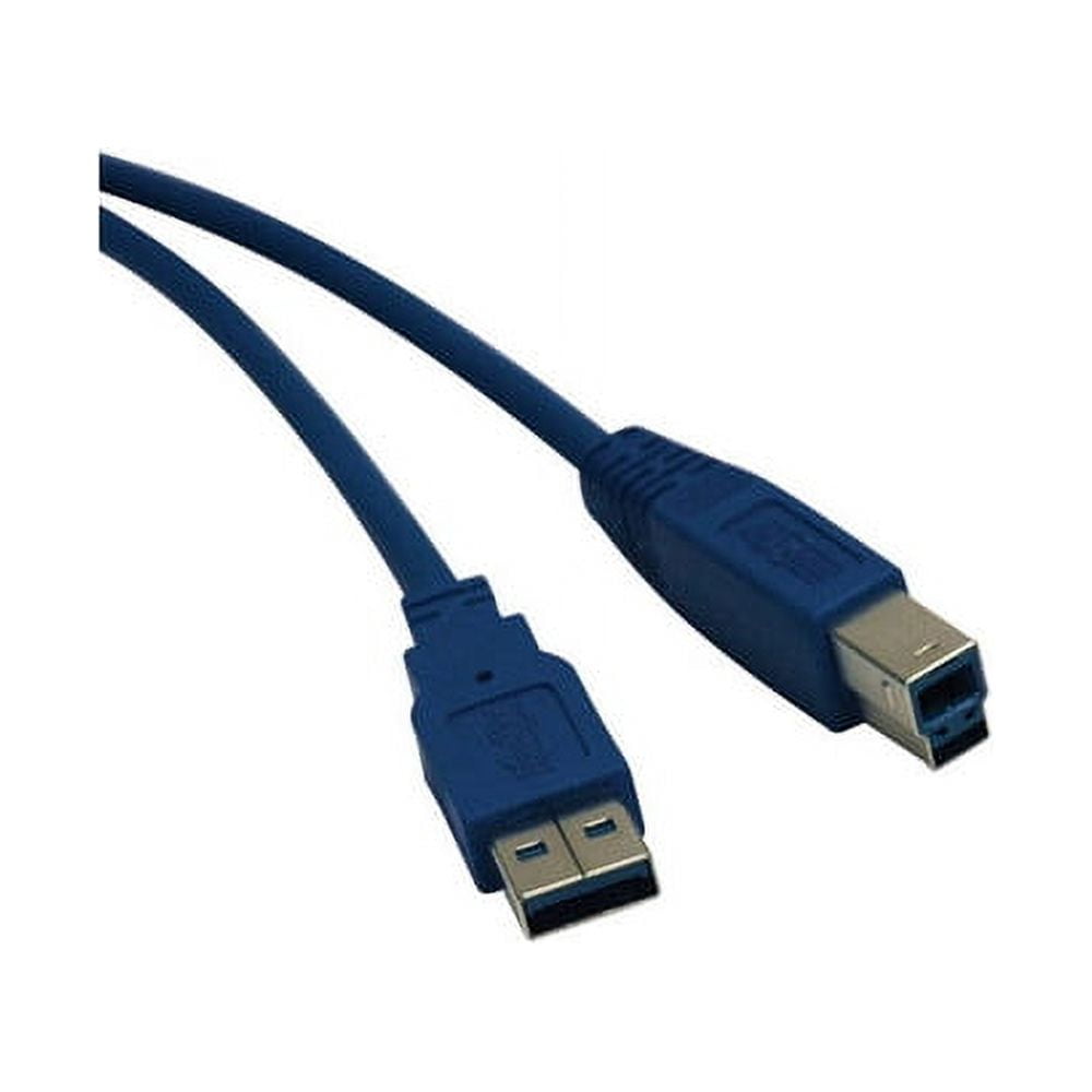 2PK Tripp Lite 3ft Usb Device Cable Superspeed M/m Blue (U322003 ...