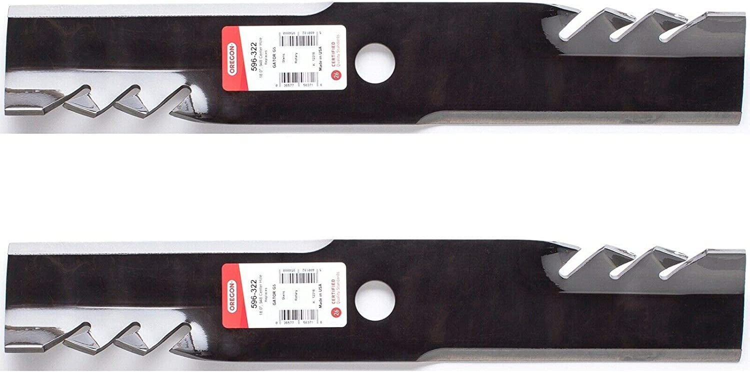 2PK USA Toothed Mulching Blades for Exmark 36” Staris E-Series ...