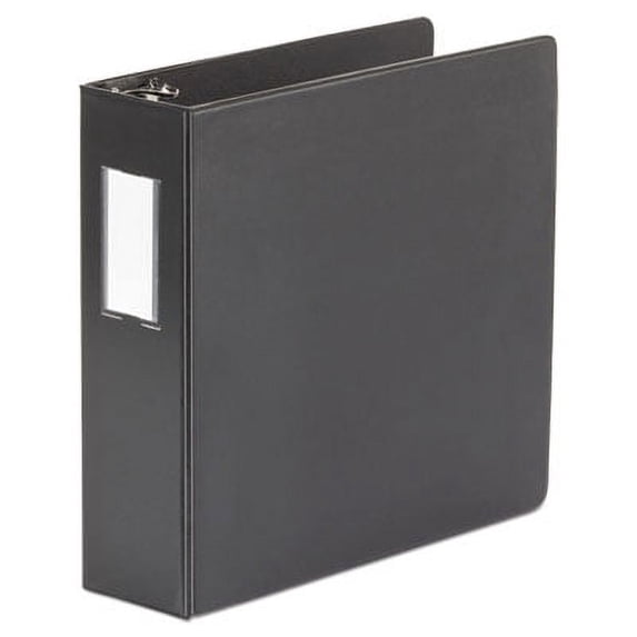 2PK Universal Deluxe Non-View D-Ring Binder with Label Holder, 3 Rings ...