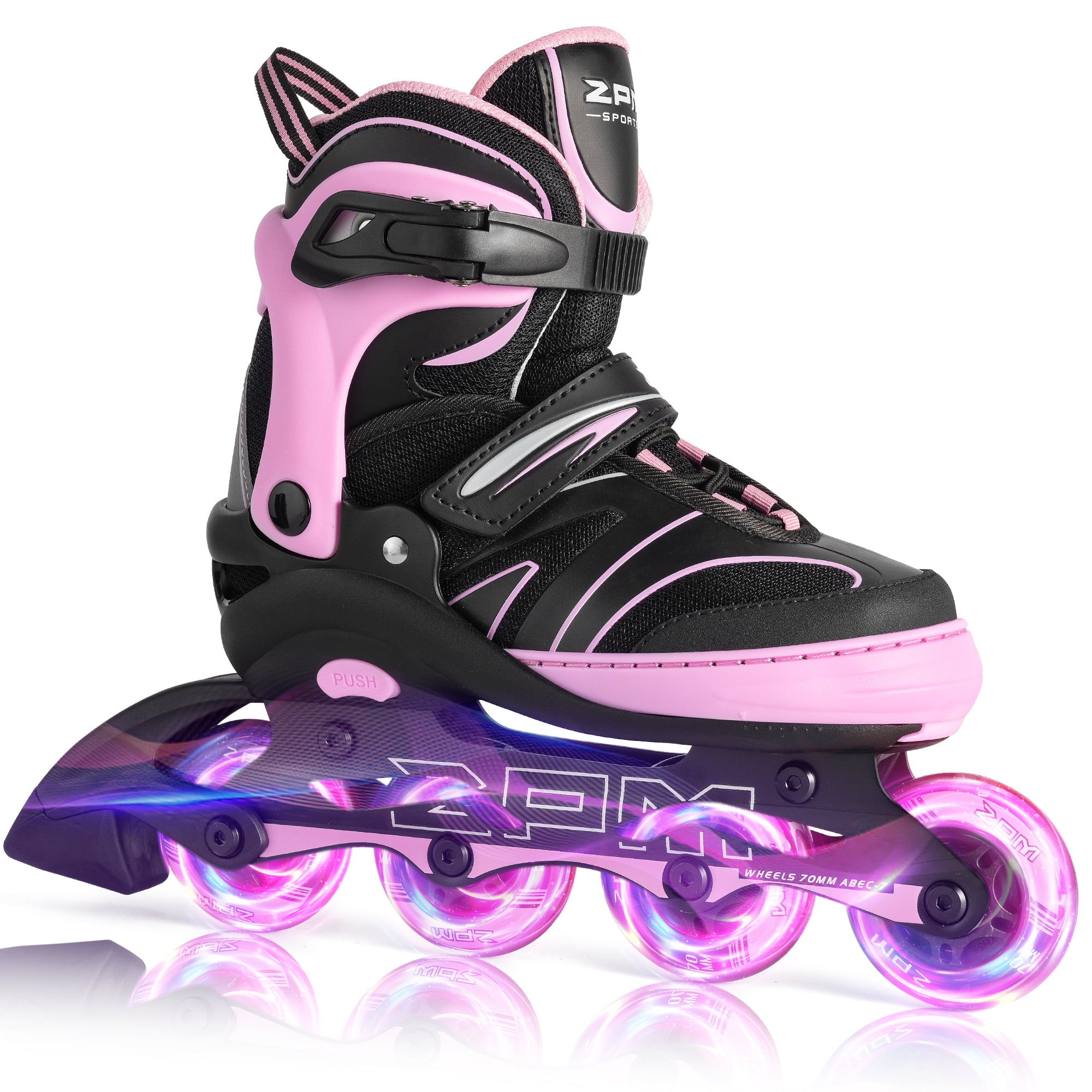 2PM SPORTS Kids Adjustable Inline Skates, Youth Inlie Skates for Girls ...