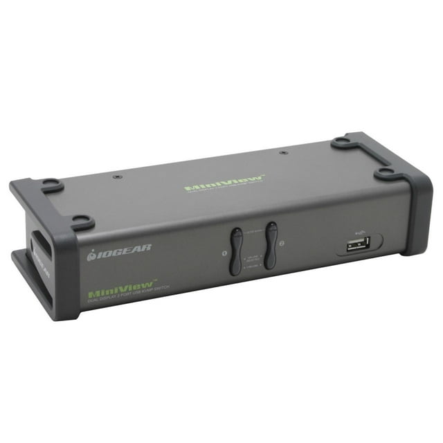 2PORT USB 2XVGA USB KVM SWITCH DUAL VIEW AUDIO PERP SHARING TAA - Walmart.com