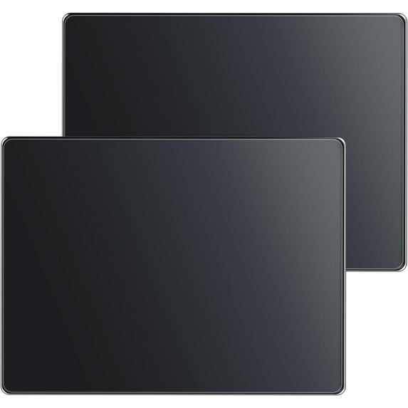 2PS Tempered Glass Cutting Boards for Kitchen(12''*16''),Black Cutting ...