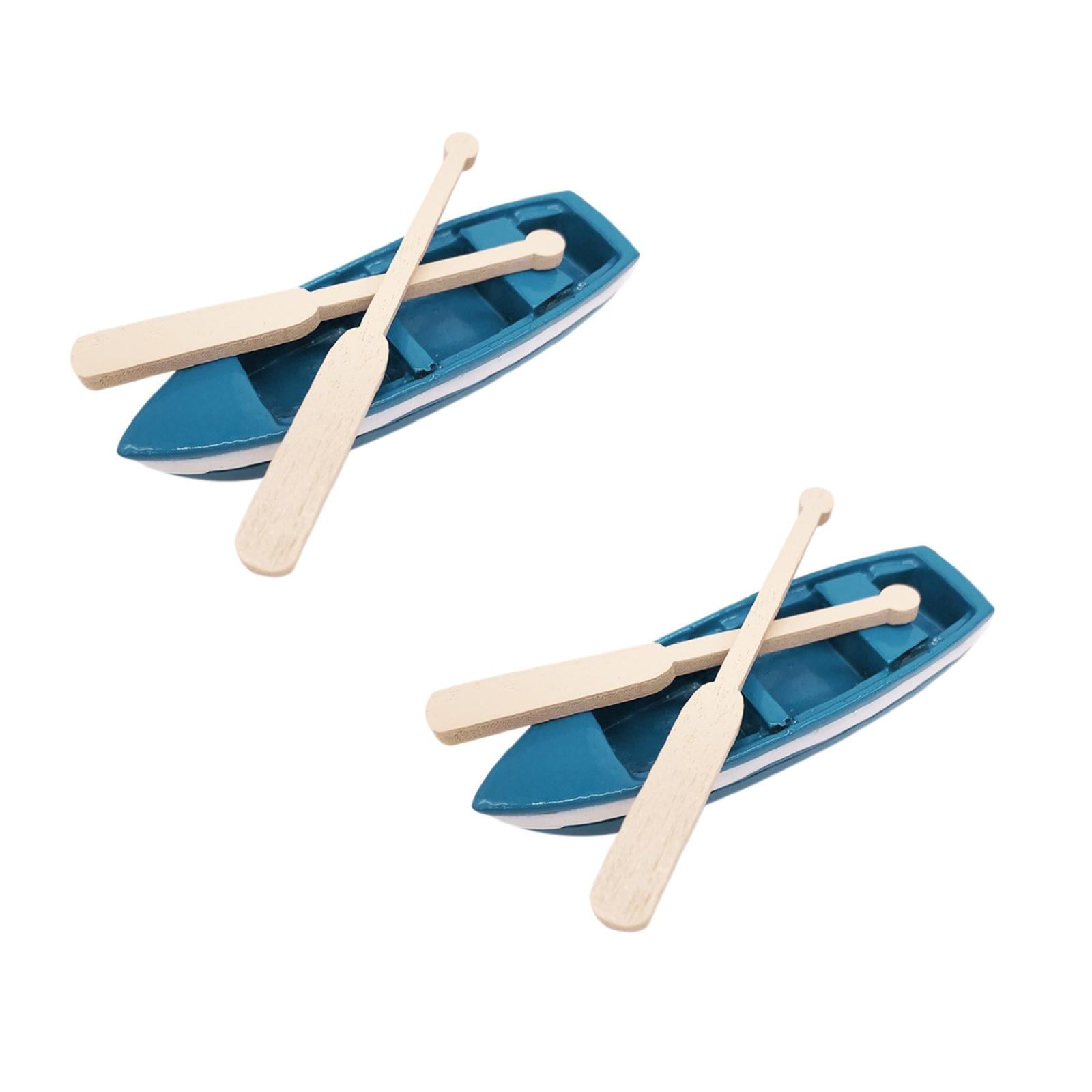 2Pack 1/12 Dollhouse Room Mini Decoration For Blue Miniature Living ...