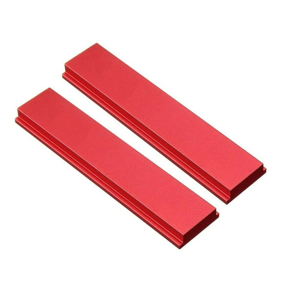 2Pack 100-450mm Aluminum Alloy T-Bar T-track Slider for DIY Woodworking ...