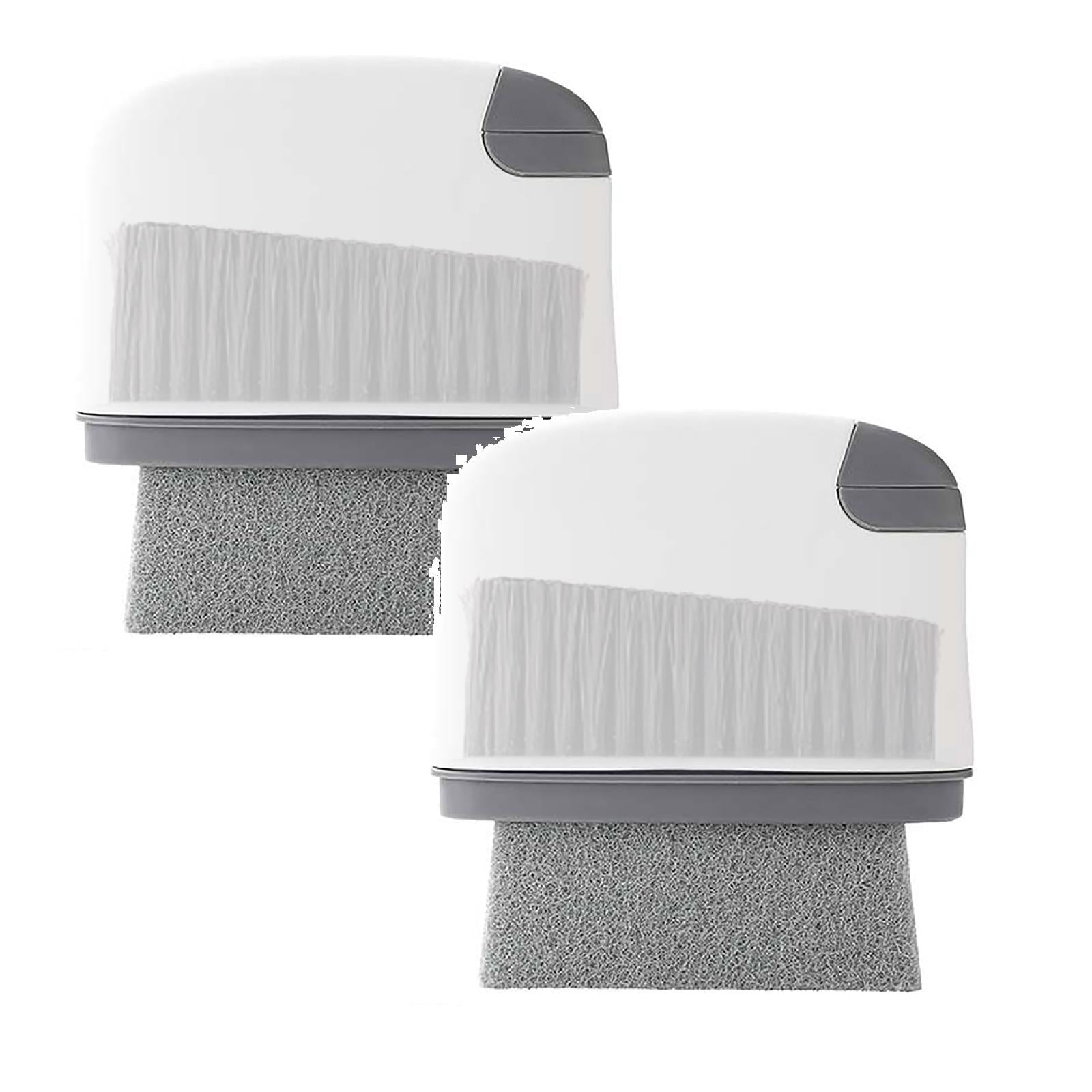 2Pack 2 In 1 Cleaning Brush 2025 Upgraded For Window Tracks Sliding ...