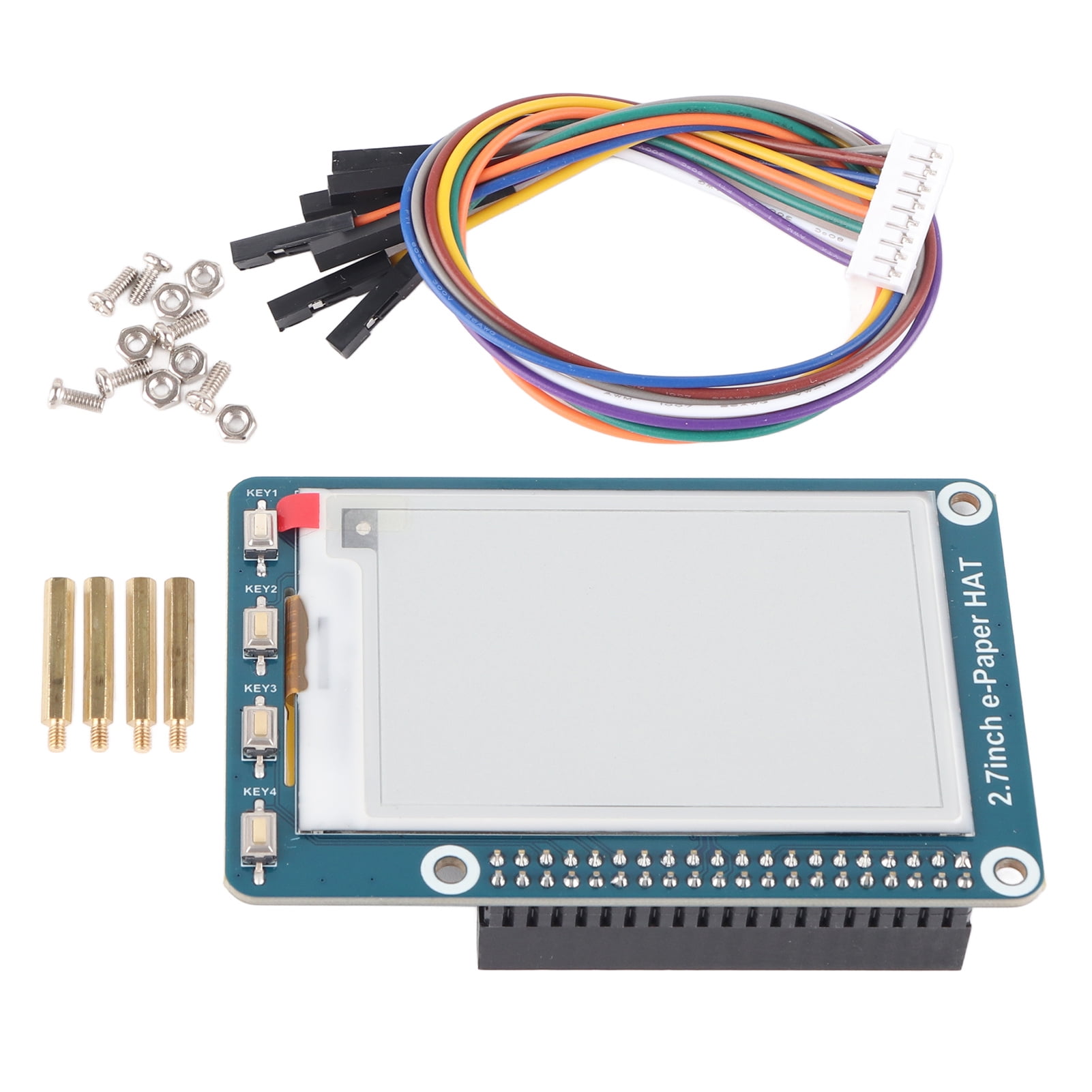 (2Pack) 2.7inch EPaper HAT EInk Module 2color Display Board for ...