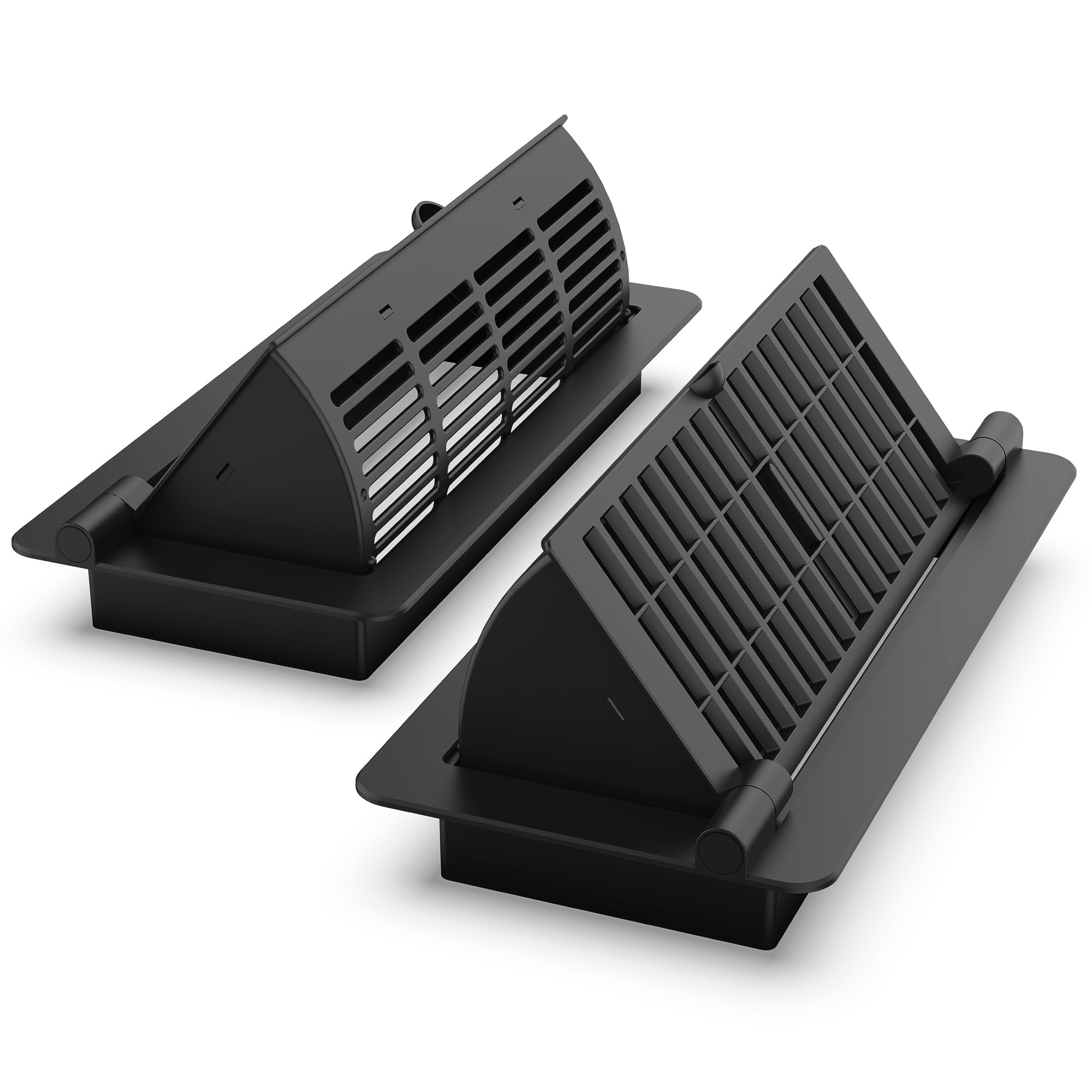 2Pack 2-in-1 Vent Deflectors & Floor Vent Covers, Adjustable Floor ...
