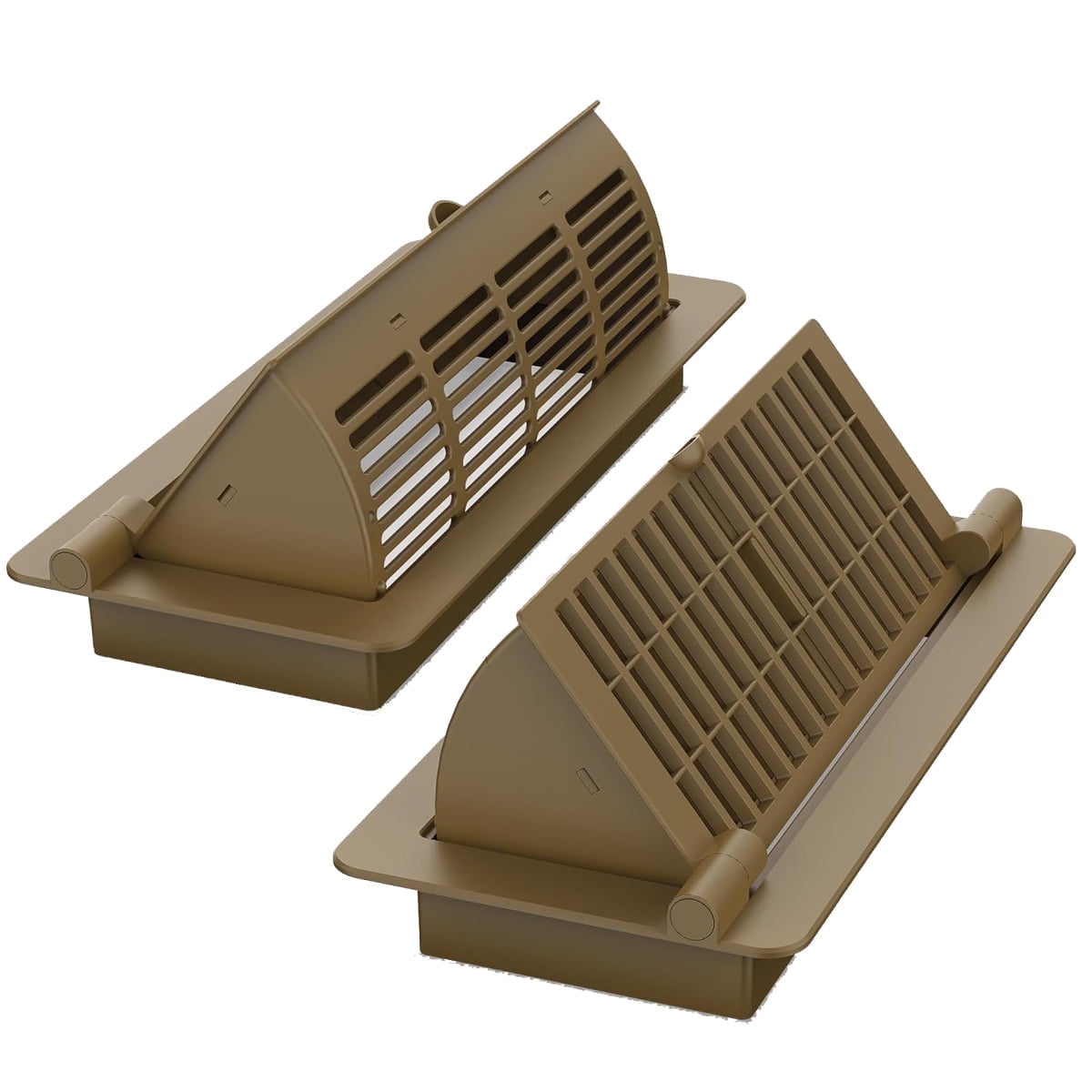 2Pack 2-in-1 Vent Deflectors & Floor Vent Covers, Adjustable Floor ...