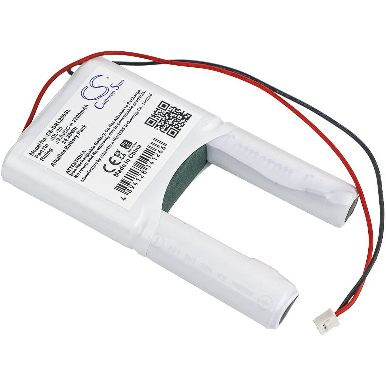 2Pack - 2700mAh Battery for Kiesub KIE101-6AP-1, NABC HTL10, Ultralast ...