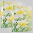 2Pack 3 Ring Binder 1.5 inch Round Rings with Interior Pockets Binders ...