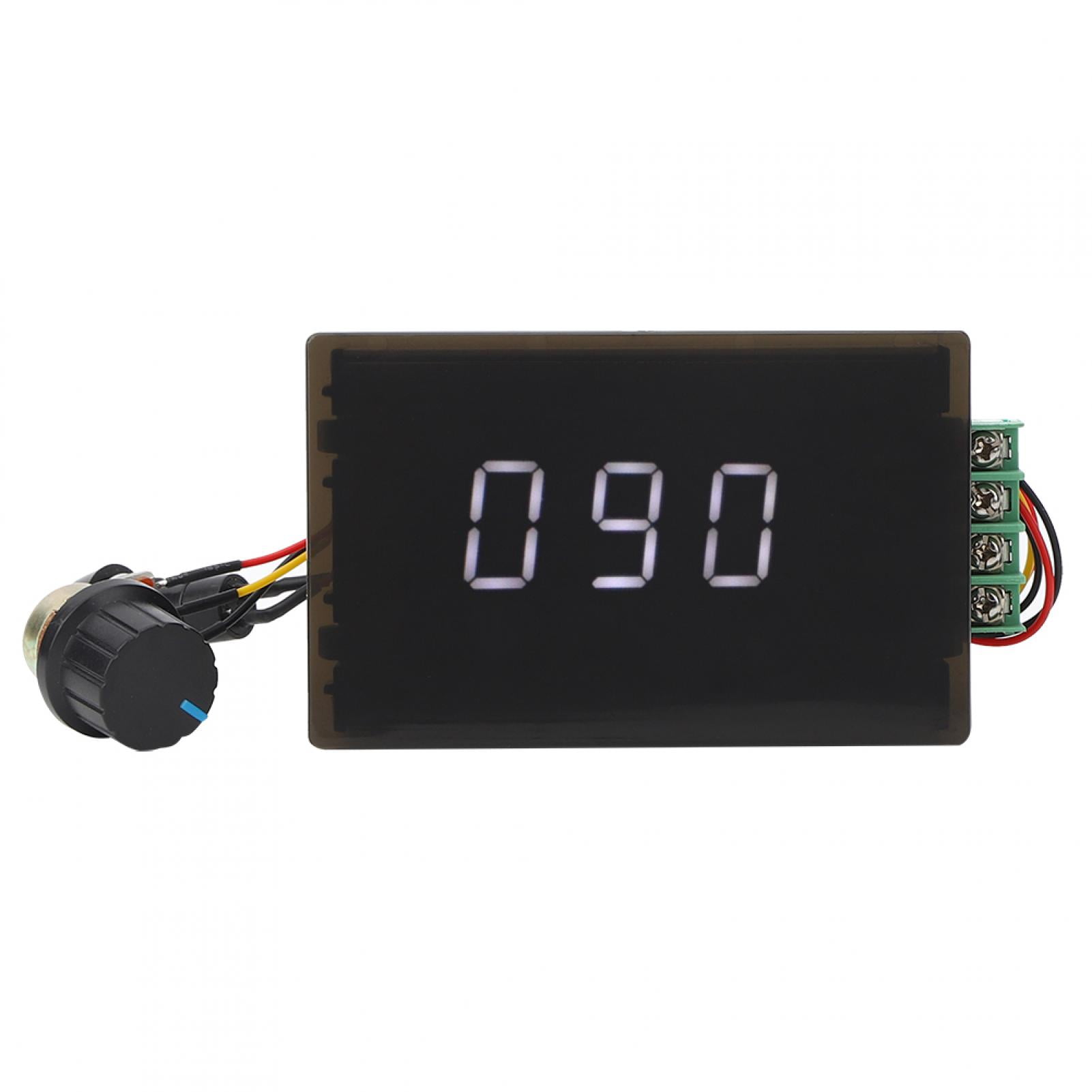(2Pack) 30A DC Motor Speed Governor 6V 12V 24V 48V Digital Display ...
