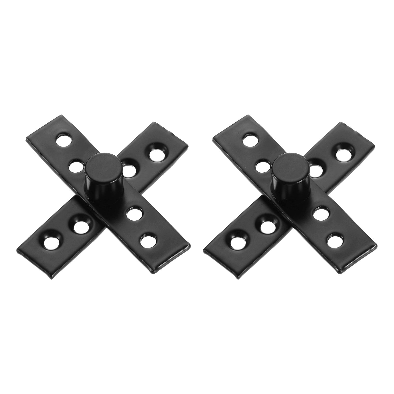 2Pack 360 Degree Rotating Pivot Hinges, 75 x 18mm Concealed Hinge ...