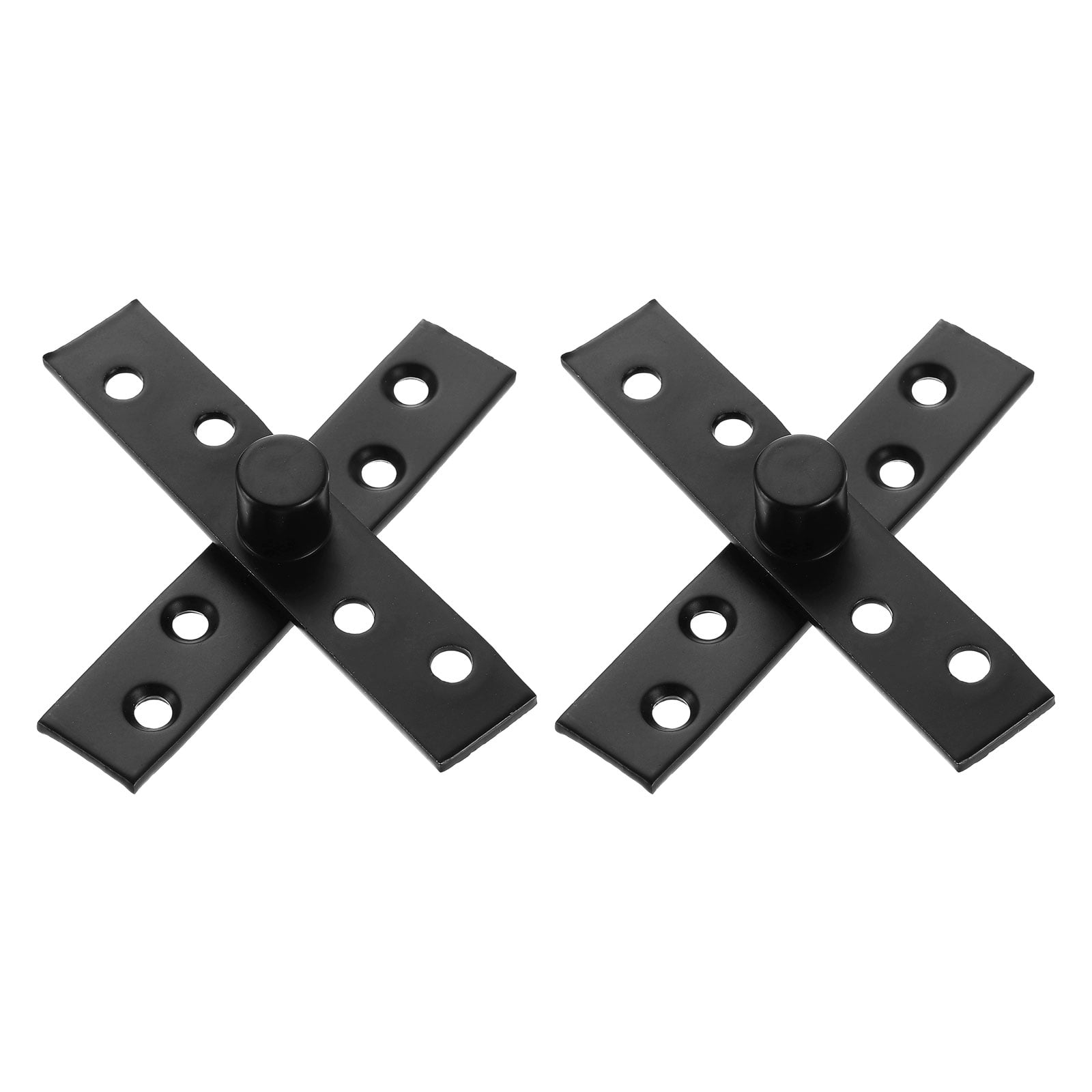 2Pack 360 Degree Rotating Pivot Hinges, 95 x 18.5mm Concealed Hinge ...