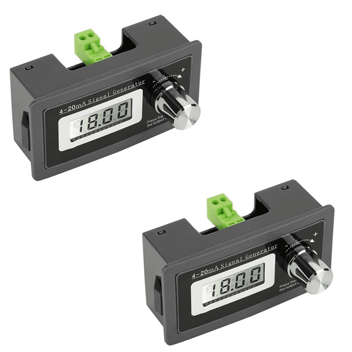 2Pack 4-20MA Current Loop Signal Generator 0.01 Precision Two-Wire PLC ...