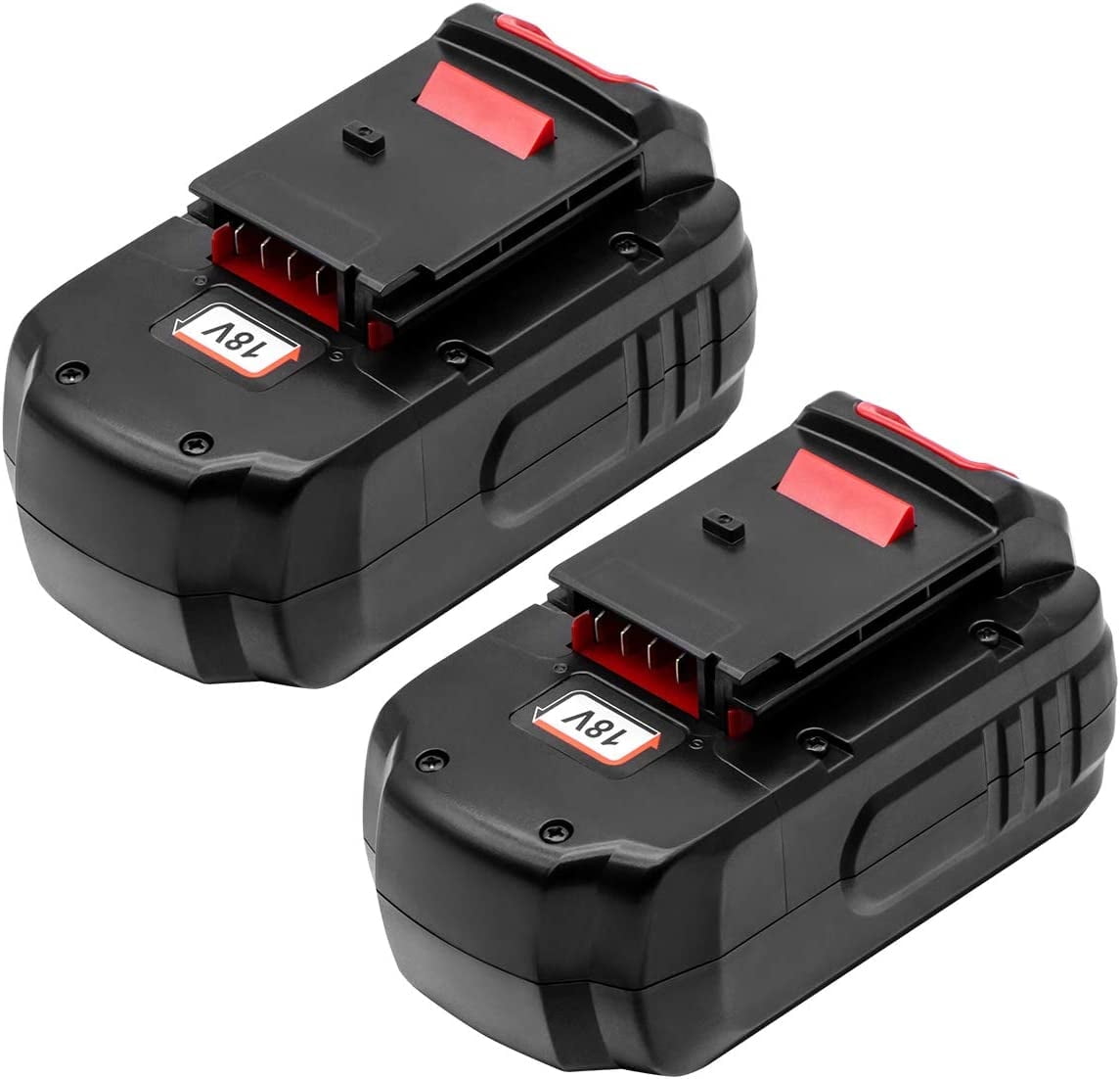 2Pack 4.5Ah Ni-Mh PC18B Replacement for Porter Cable 18V Battery ...