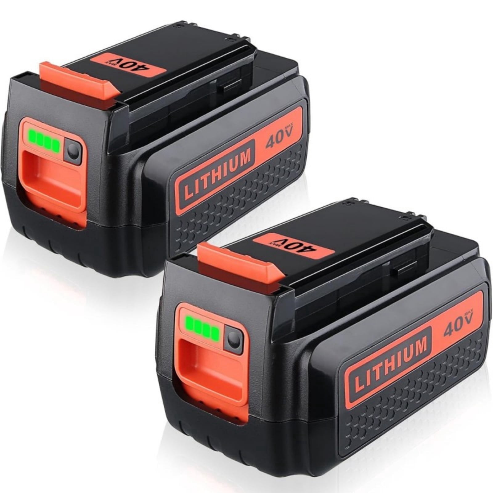 2Pack 40 Volt 4.0Ah Replacement for 40V Lithium Battery LBX2040 LBXR36 ...