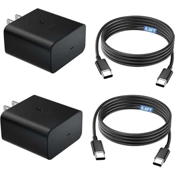 2Pack 45W USB-C Charger, 45 Watt USB C Charger, Super Fast Charger with ...