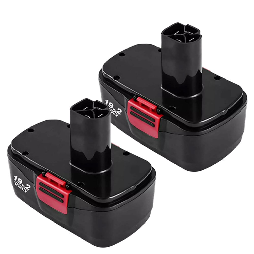 2Pack 4800mAh Ni-Mh Replacement Battery Compatible with Craftsman 19 ...