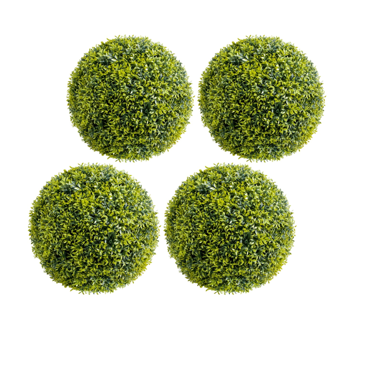 2Pack/4Pack Artificial Boxwood Topiary Balls Lifelike Artificial ...