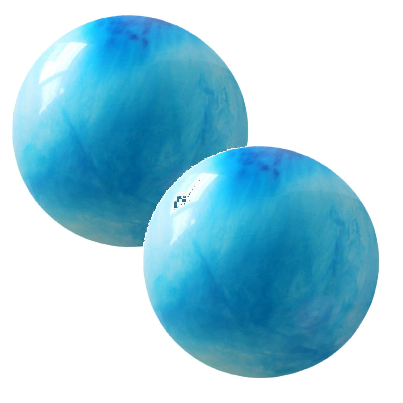 2Pack 9 Inch Exercise Pilates Ball Mini Exercise Barre Ball for Yoga ...