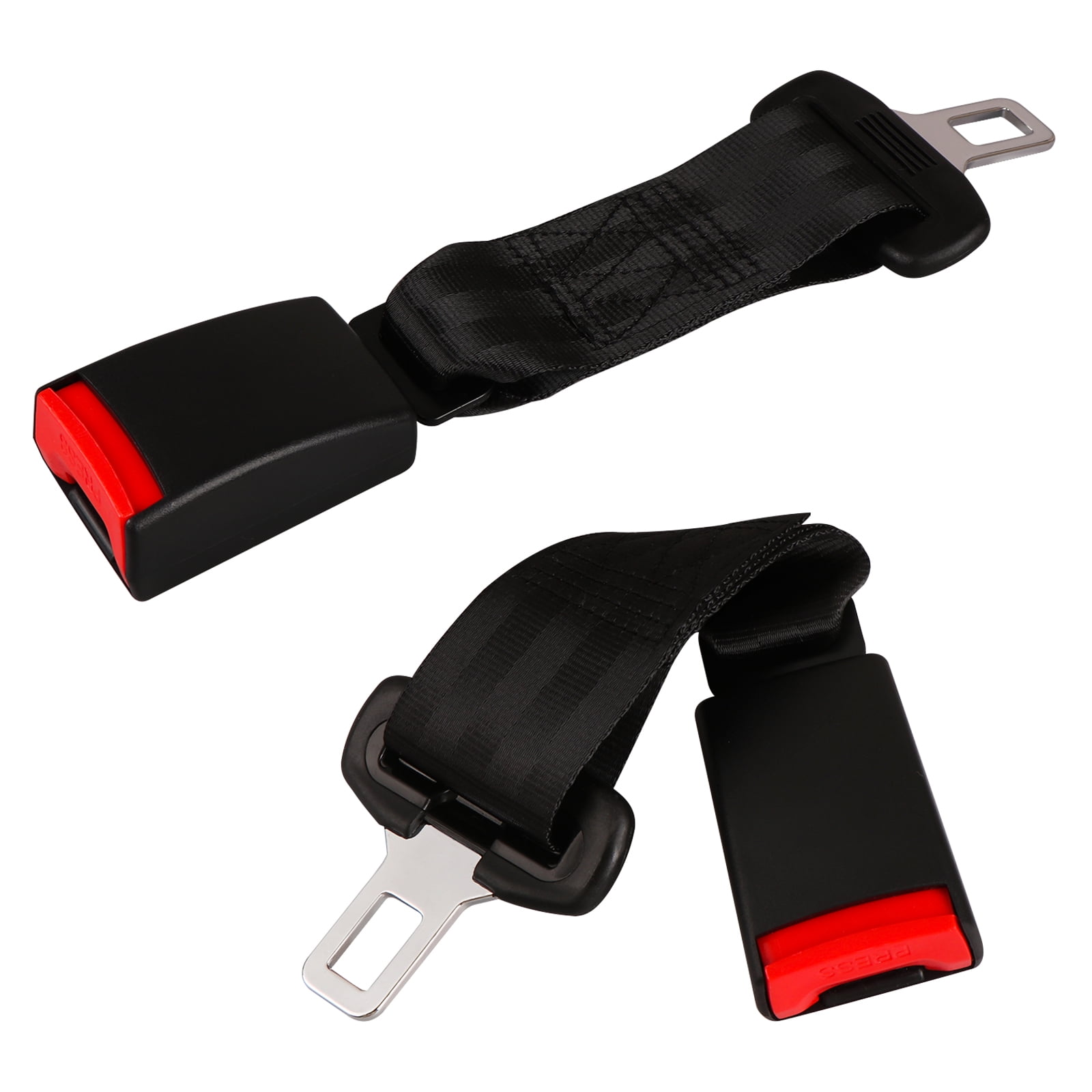 2Pack 9-inch Seat Belt Extender for Cars, Universal Seat Belt Car ...