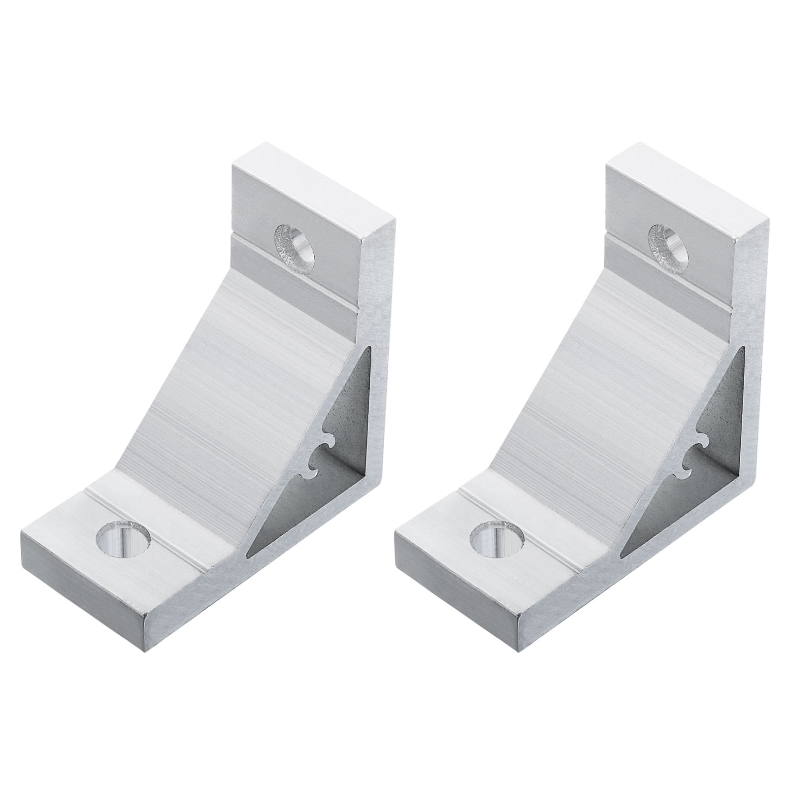 2Pack 90 Degree Angle Aluminum Profile Corner Brackets Joint Connectors ...