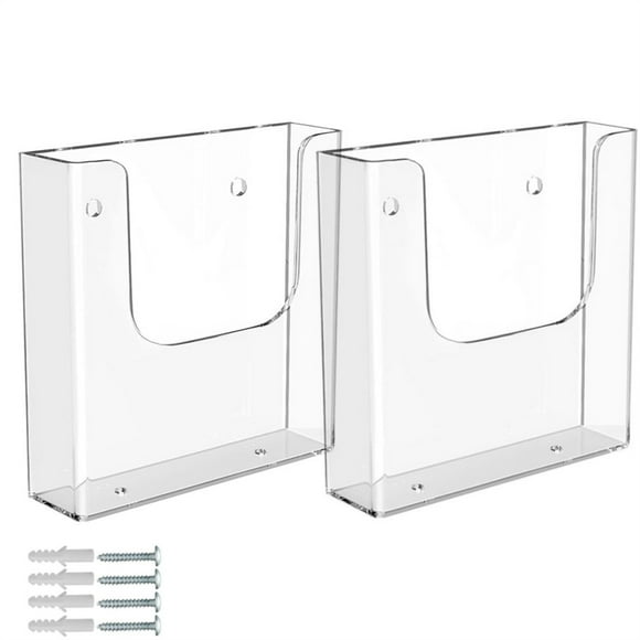 Shop Clear Plastic Flyer Holders for Office Organization and Display