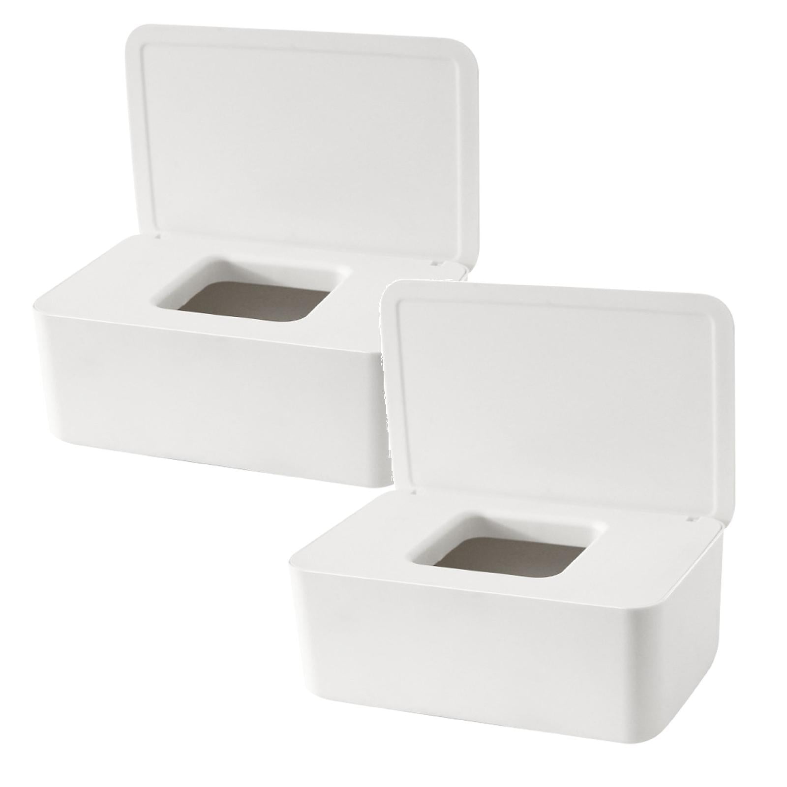 2Pack Baby Wipes Dispenser Wipe Holder For Baby & Adult Keeps Wet ...