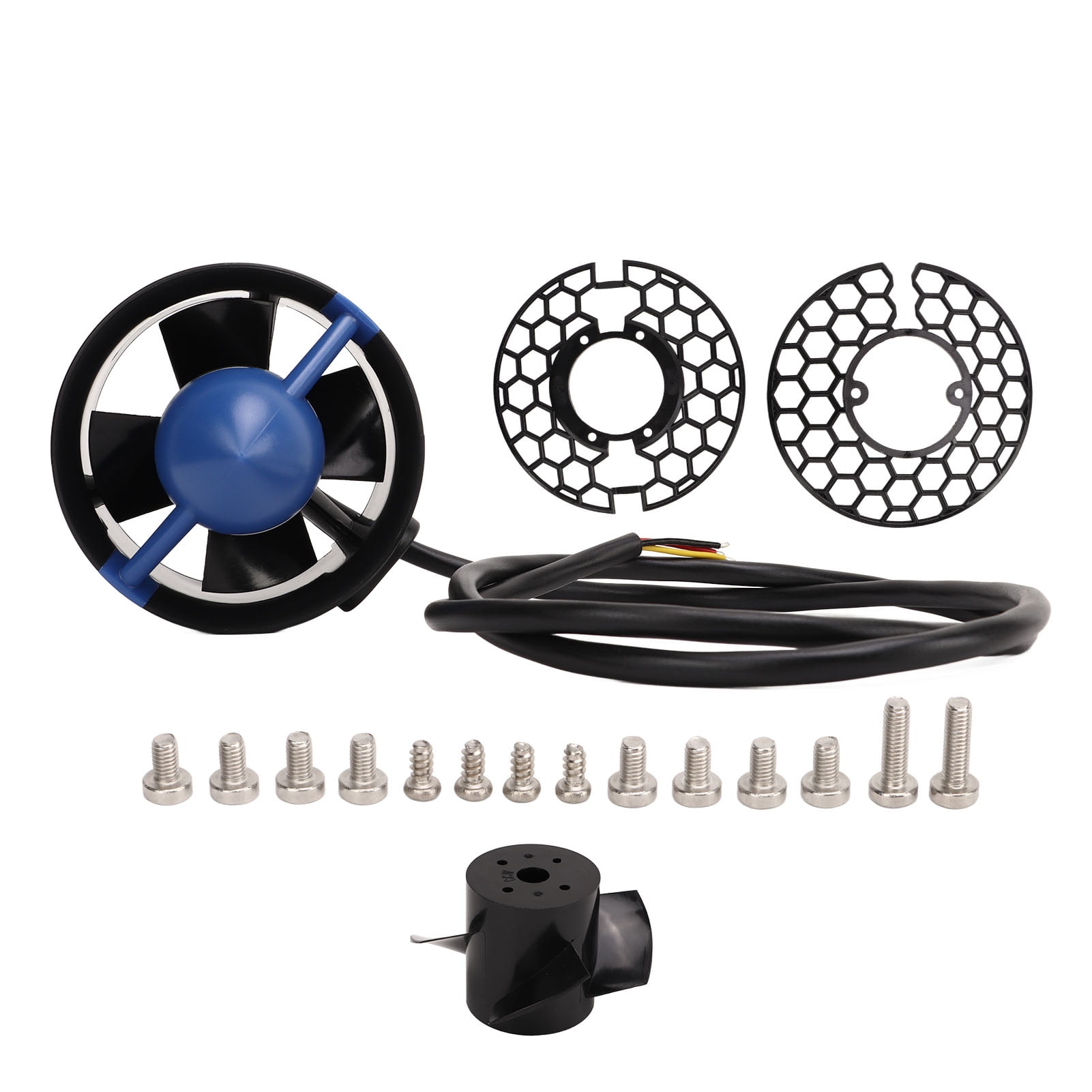 (2Pack) Black RC Underwater Thruster Brushless Waterproof ROV Remote ...