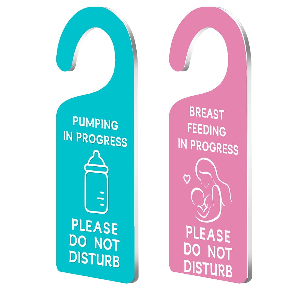 2Pack Breastfeeding in Progress Pumping in Progress Do Not Disturb Door ...