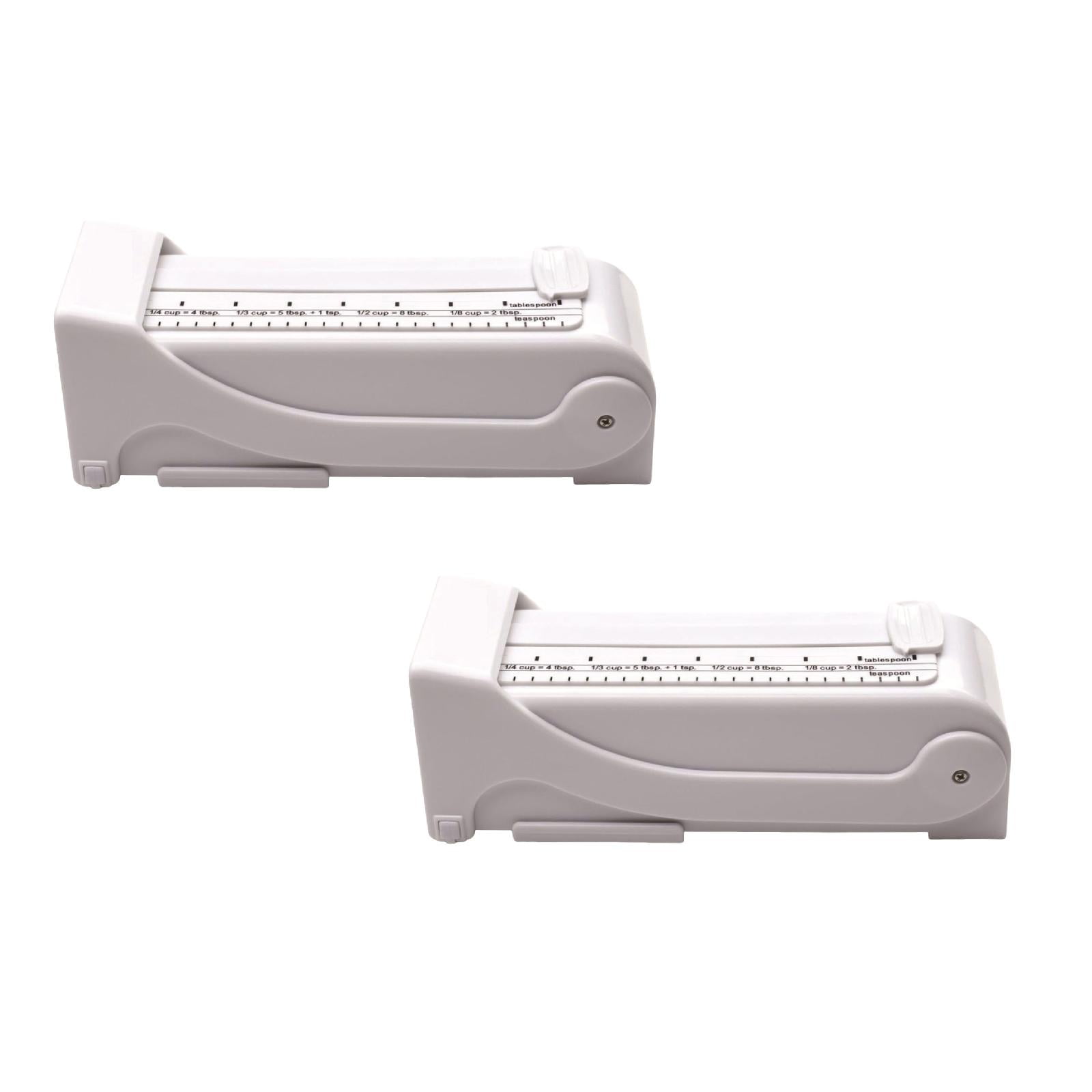 2Pack Butter Cutter Dispenser | Butter Cutter Slicer Stick | Measuring ...