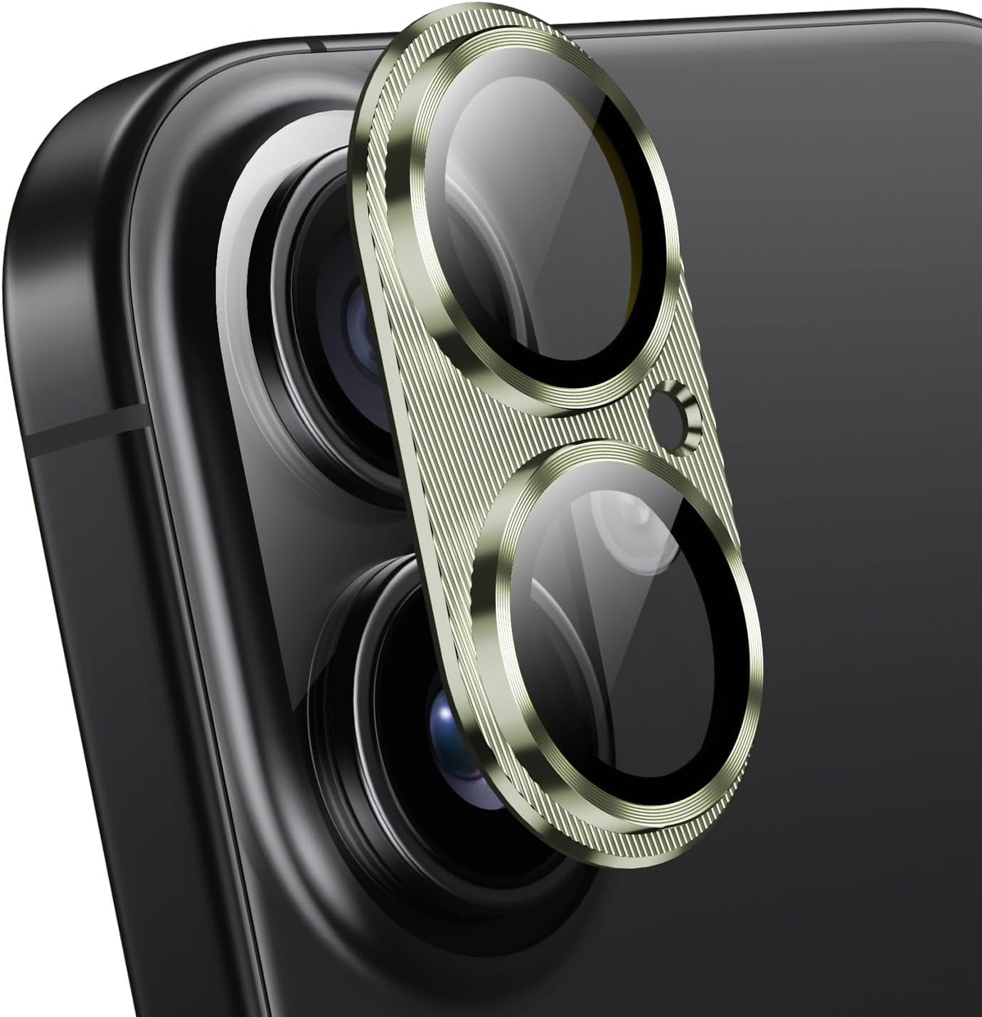 2Pack Camera Lens Cover for iPhone 17/iPhone16/16Plus,Metal Anti ...