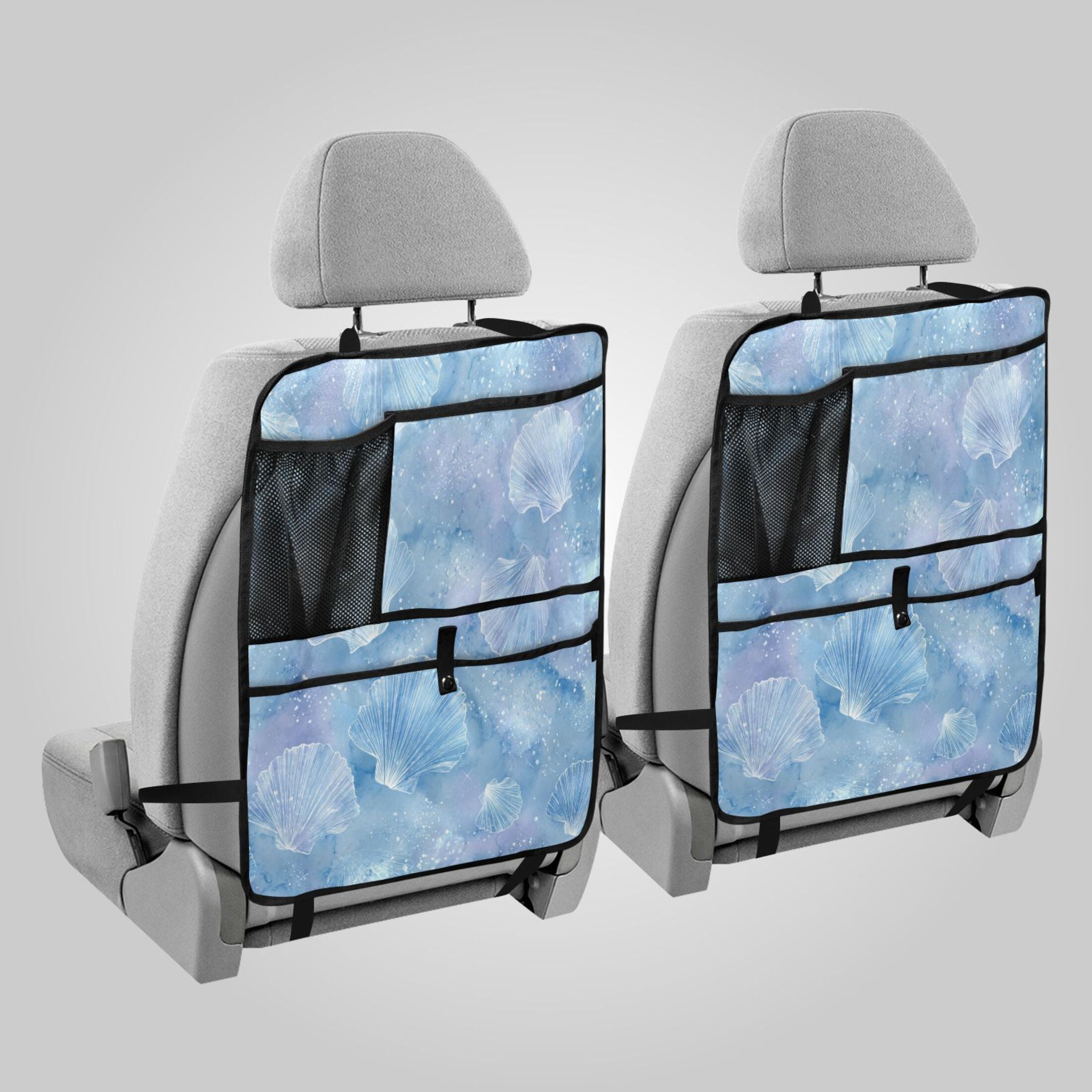 2Pack Car Back Seat Organizer Antique Nylon Fabric Thickened Waterproof ...