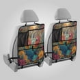 2Pack Car Back Seat Organizer Antique Nylon Fabric Thickened Waterproof ...