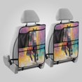 2Pack Car Back Seat Organizer Antique Nylon Fabric Thickened Waterproof ...