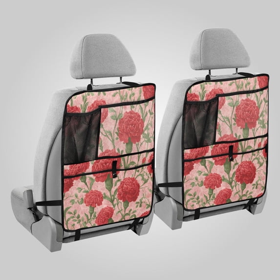 2Pack Car Back Seat Organizer Antique Nylon Fabric Thickened Waterproof ...