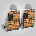 2Pack Car Back Seat Organizer Antique Nylon Fabric Thickened Waterproof ...