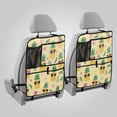 2Pack Car Back Seat Organizer Antique Nylon Fabric Thickened Waterproof ...