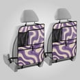 2Pack Car Back Seat Organizer Antique Nylon Fabric Thickened Waterproof ...
