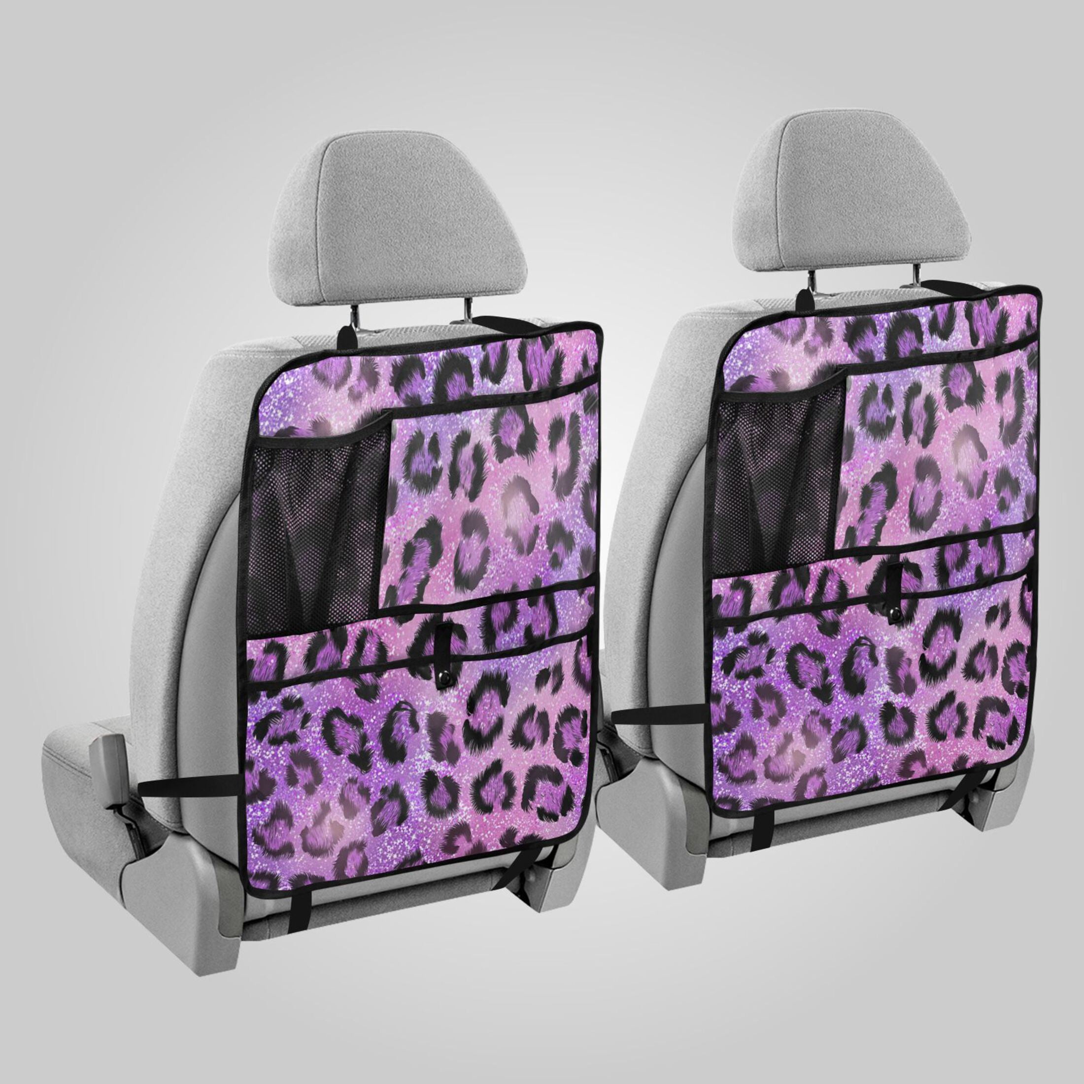 2Pack Car Back Seat Organizer Antique Nylon Fabric Thickened Waterproof ...