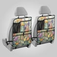 2Pack Car Back Seat Organizer Antique Nylon Fabric Thickened Waterproof ...